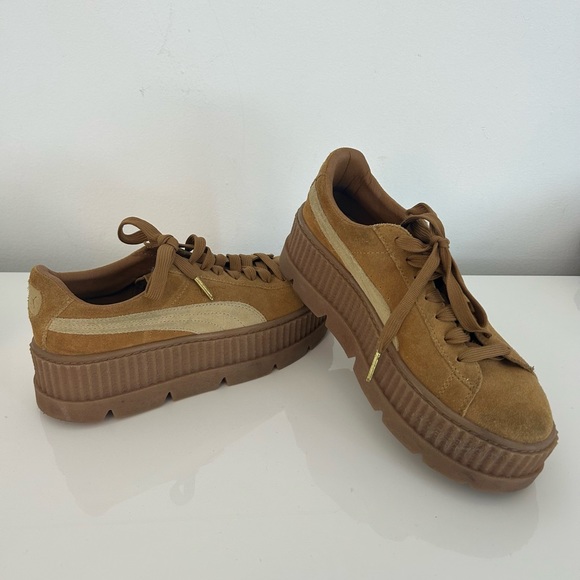 Puma | Shoes | Puma Fenty By Rihanna Cleated Creeper Golden Brown ...